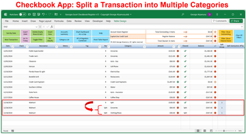 Wealth Management Spreadsheet Dashboard | Budgeting & Checkbook App ...