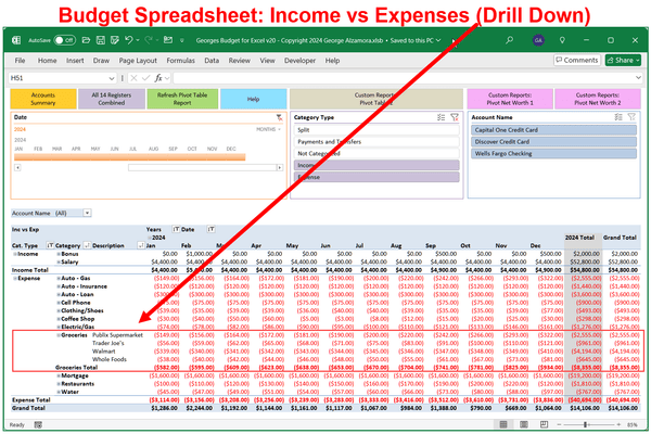 Best Budget Spreadsheet Template to Improve Your Wealth ...