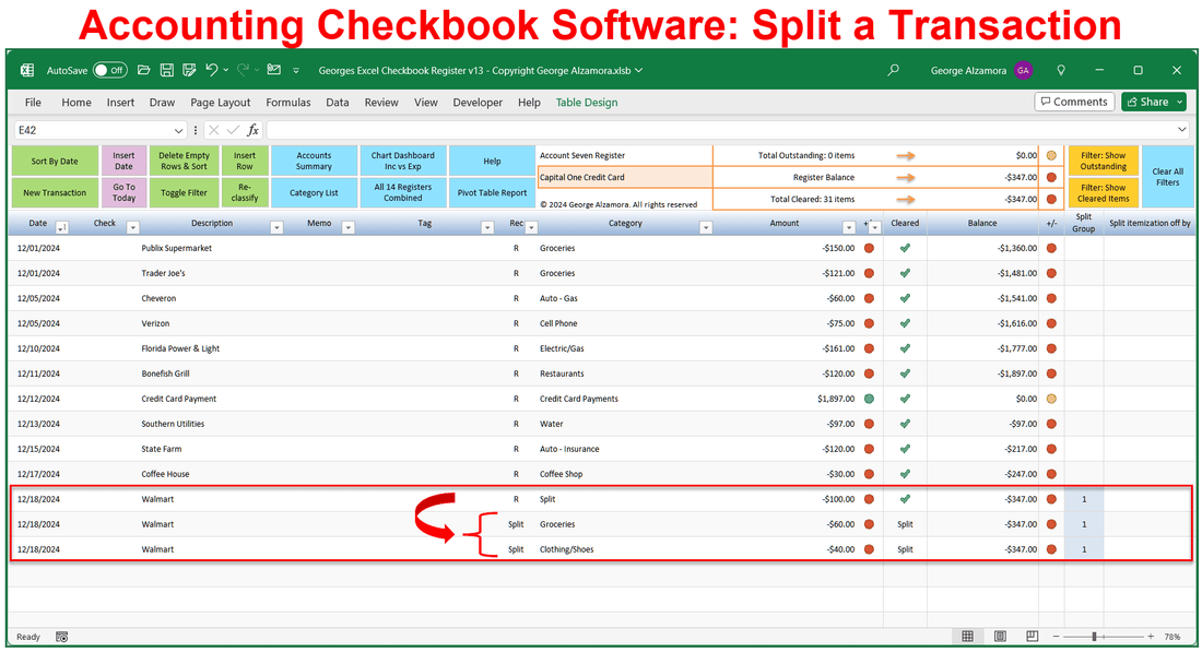 Bookkeeping Software for Small Business | Income vs Expense Tracker ...