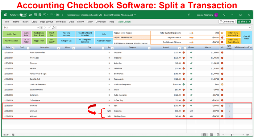 Bookkeeping Software for Small Business | Income vs Expense Tracker ...